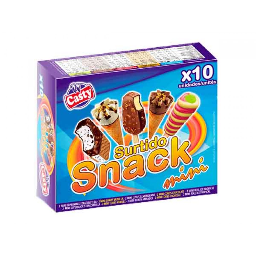 CASTY Gelado Sortido Snac