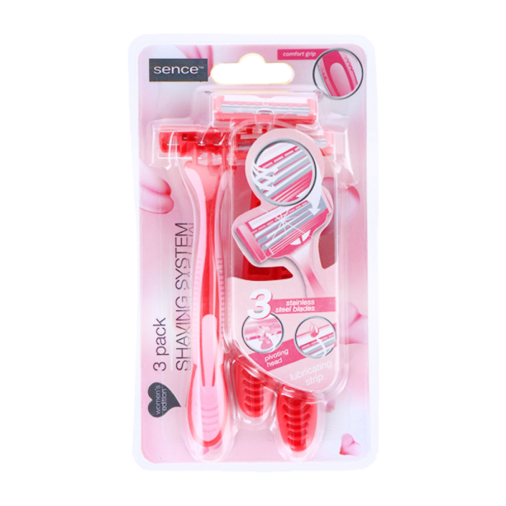 SENCE Shaving Lâminas Tri