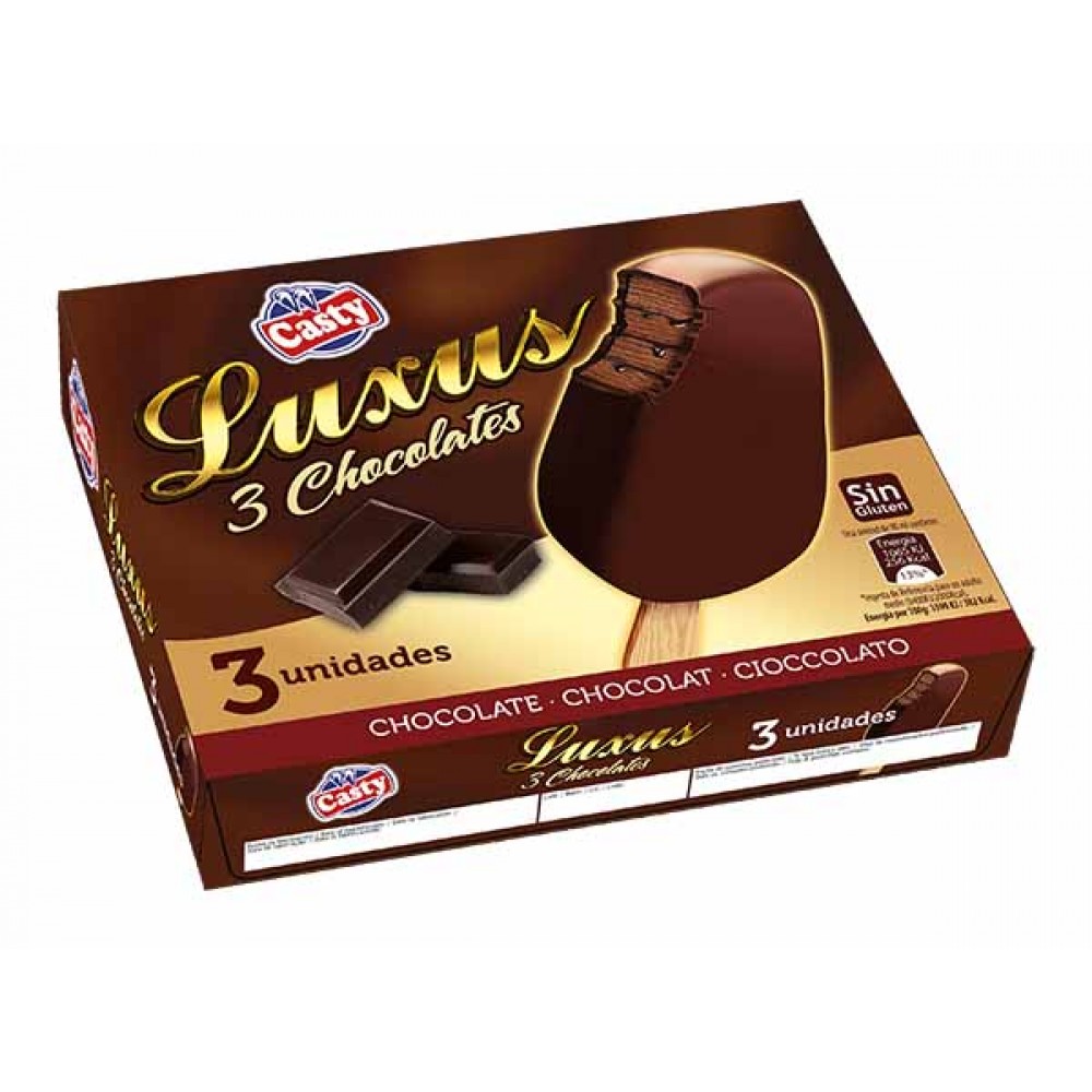 CASTY Gelado Luxus 3 Choc