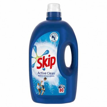 Procura - Tag - SKIP Active Clean Detergente Líquido 80 Doses Cx. 2